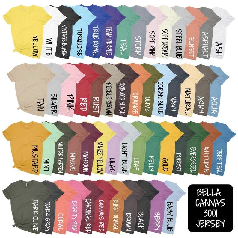 Bella Color Chart